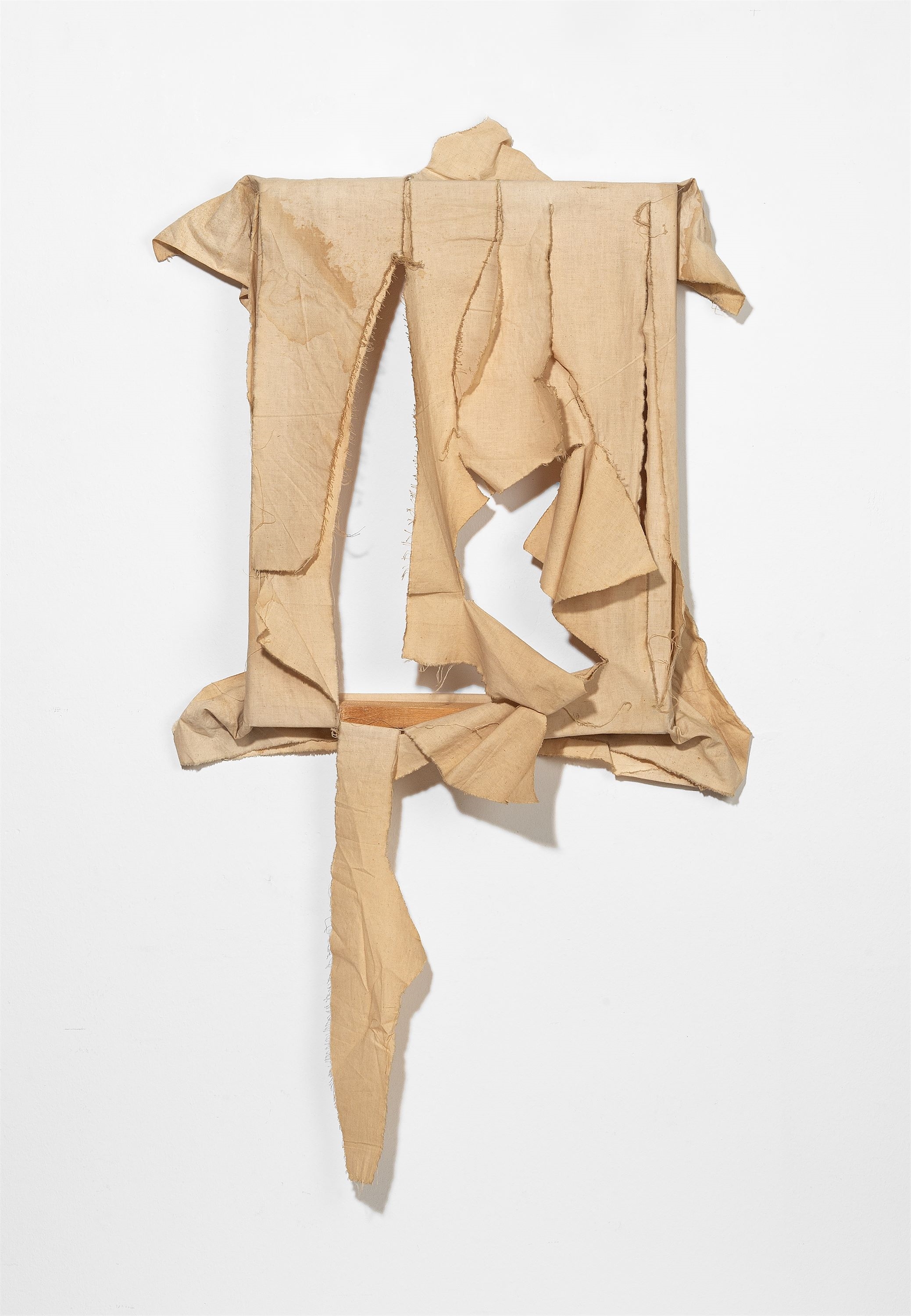 Michael Buthe | Untitled (Torn Canvas). (1969) | MutualArt