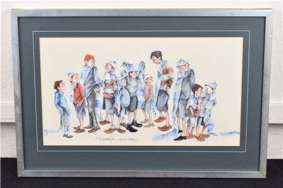 Elizabeth Hunt | Manchester City Fans (1985) | MutualArt
