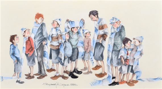 Elizabeth Hunt | Manchester City Fans (1985) | MutualArt