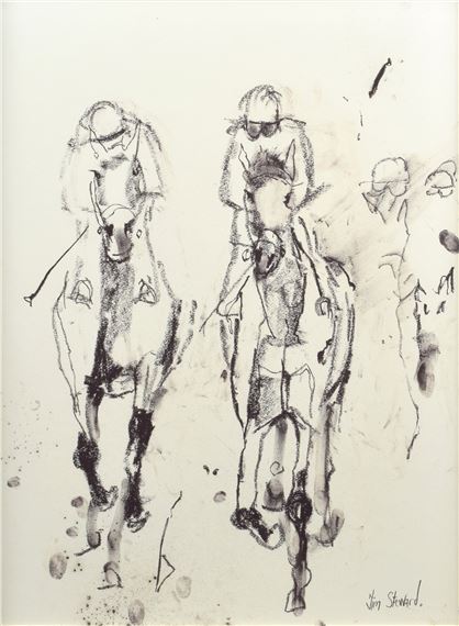 Tim Steward | Horse racing study (2008) | MutualArt