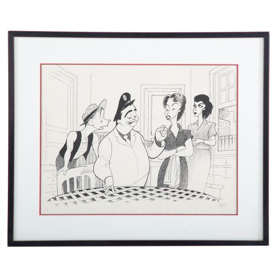 Al Hirschfeld | The Honeymooners (1903) | MutualArt