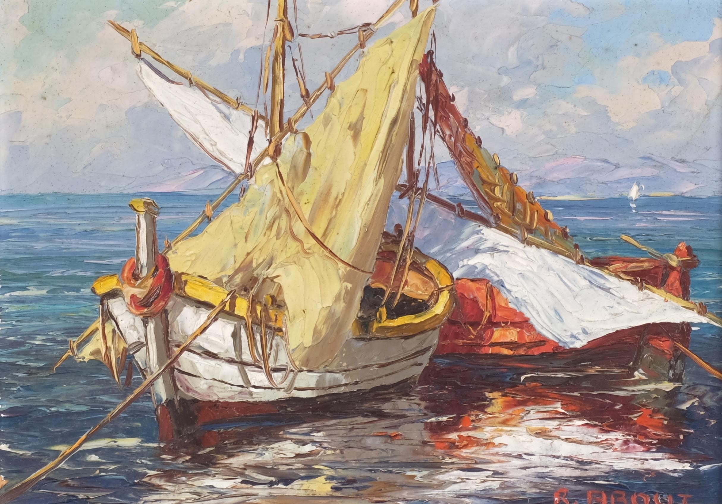 Raoul About | Barque de Peche (1949) | MutualArt