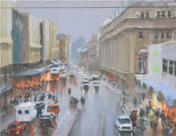 Robert Richardson | Manchester street scene | MutualArt