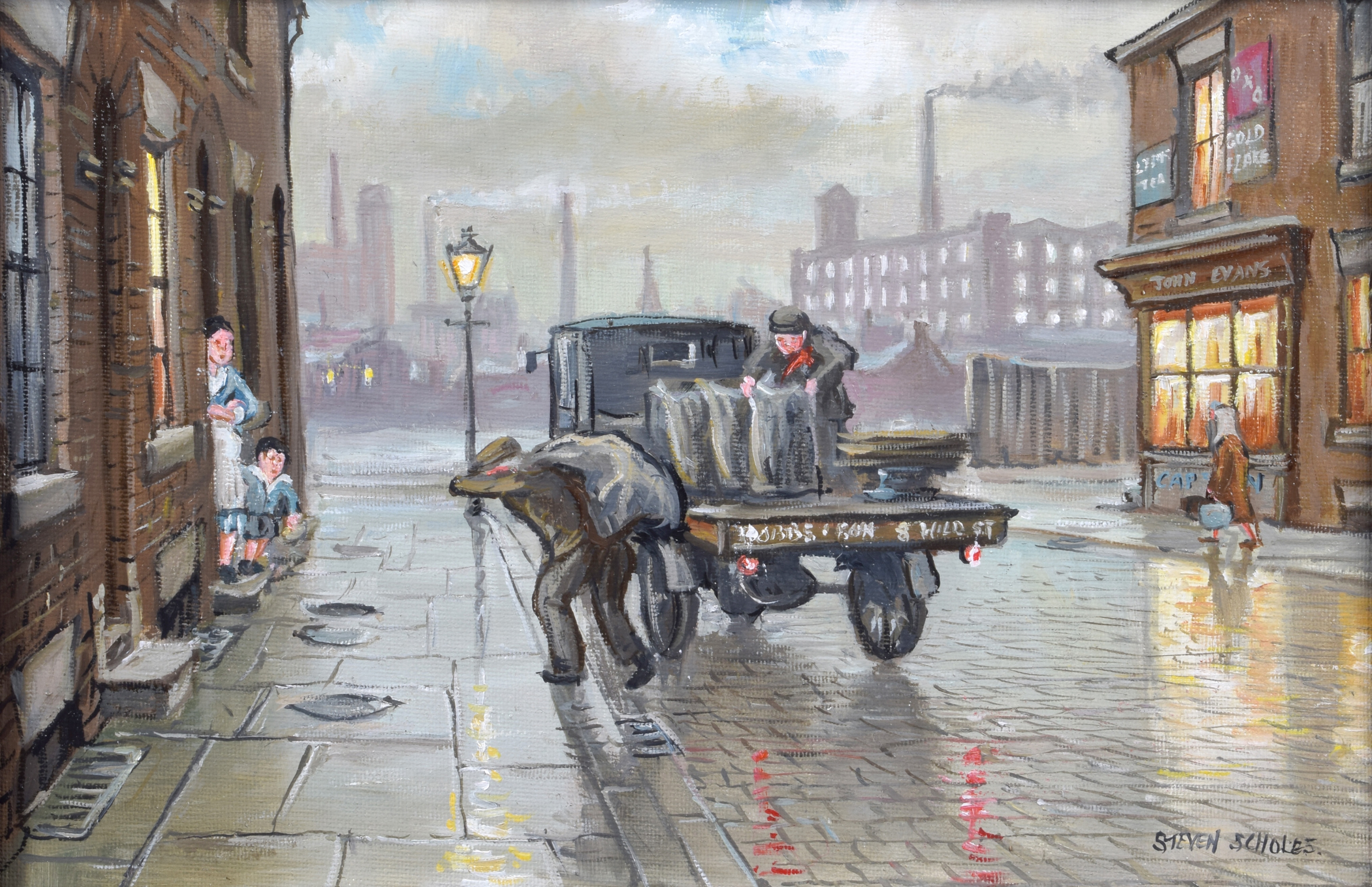Steven Scholes | The Coal Man | MutualArt