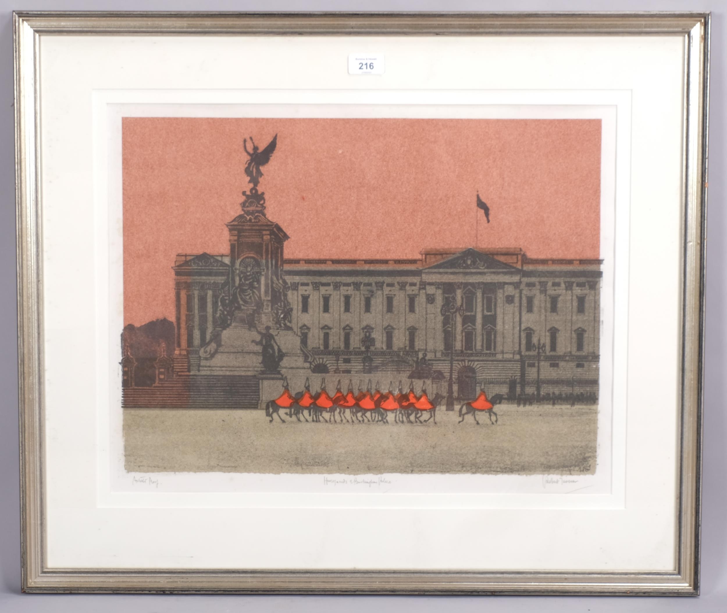 Robert Tavener | Horse Guards and Buckingham Palace | MutualArt