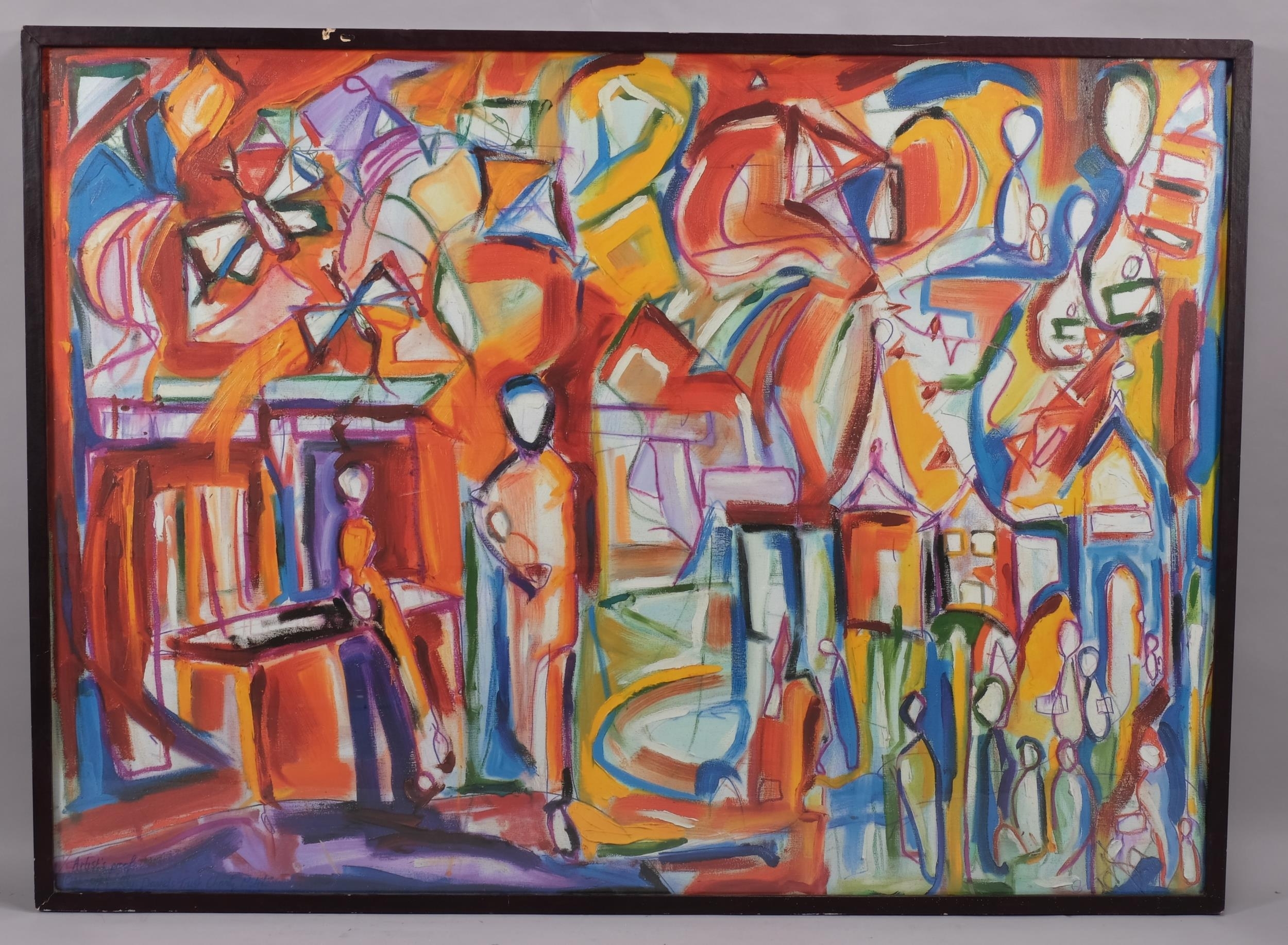 Sacha Jafri | large abstract | MutualArt