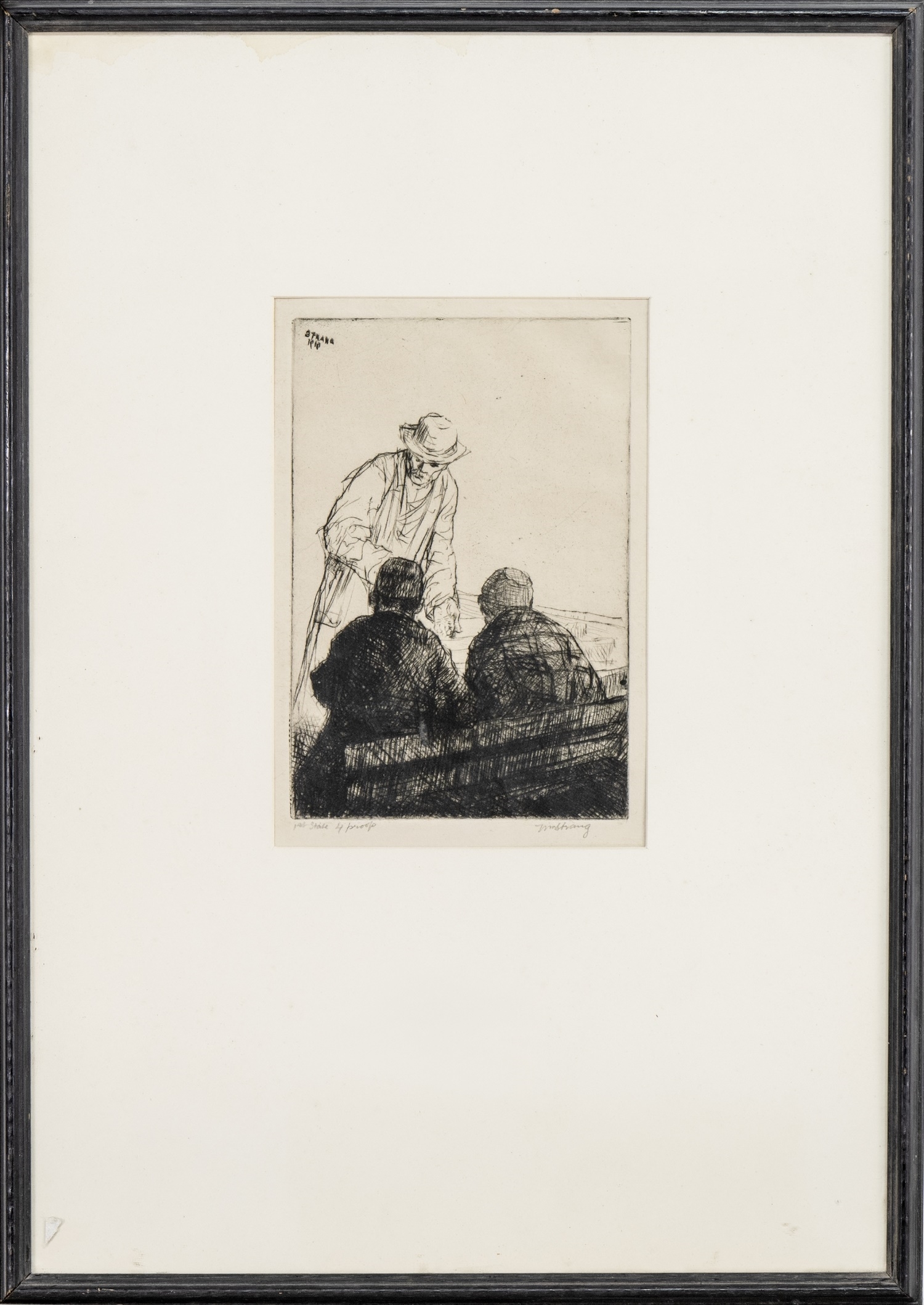 William Strang | portrait of sylvia parsons | MutualArt