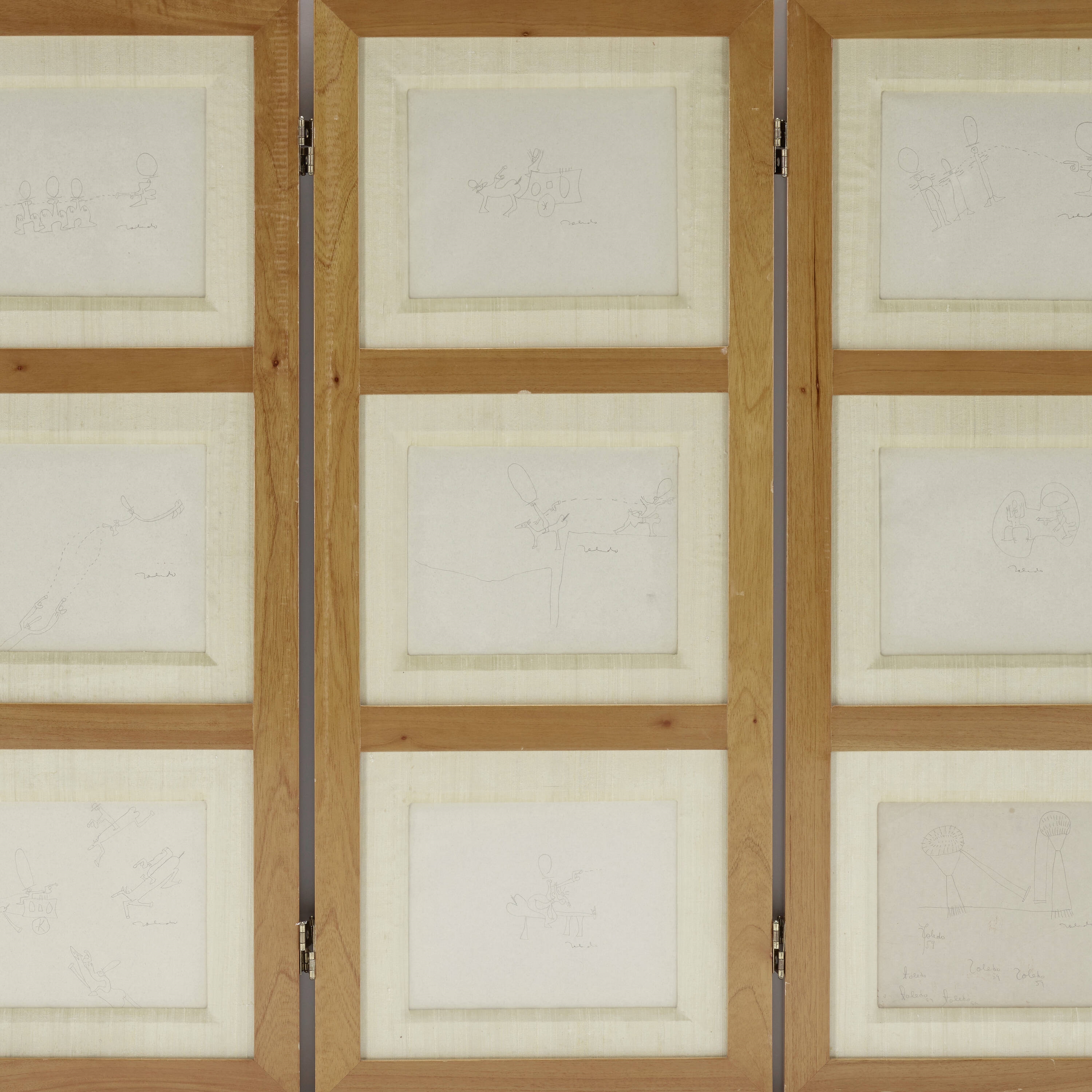 Francisco Toledo | Collection of nine drawings (Circa 1959) | MutualArt