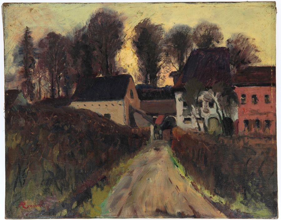Auguste Drumé | L'entrée du Rouge-Cloître | MutualArt