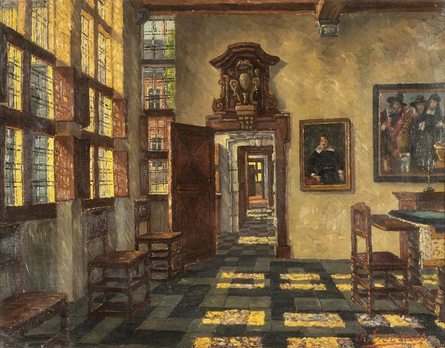 René Servaes | Vue d'un intérieur | MutualArt