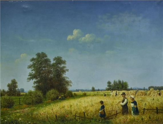 Adolf Wissel | Ernte (1955) | MutualArt