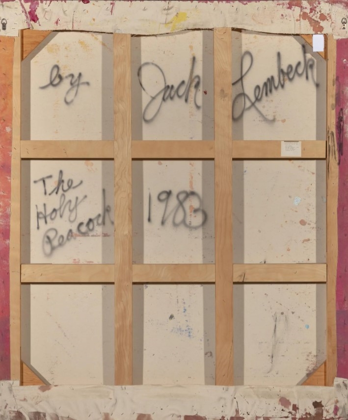 Jack Lembeck | The Holy Peacock (1983) | MutualArt