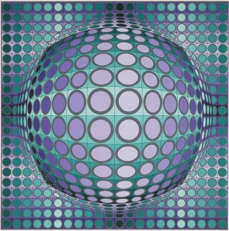 Victor Vasarely | Op Art | MutualArt