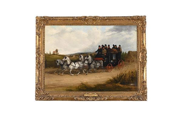 William Joseph Shayer | THE LONDON TO BRIGHTON COACH | MutualArt