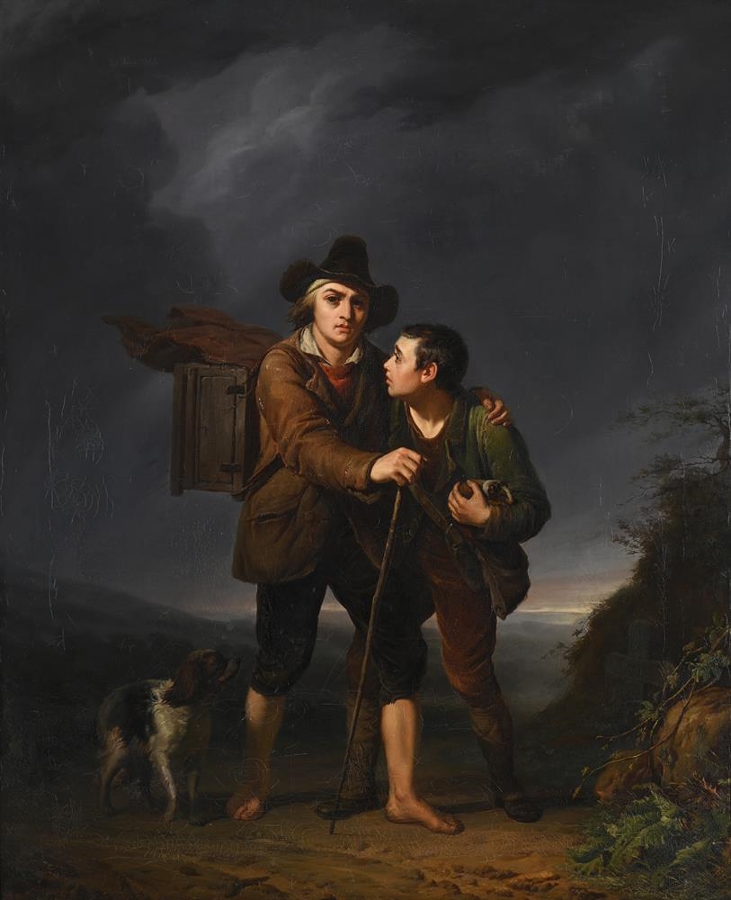 François Joseph Thomas de Backer | GOOD SAMARITAN (1845) | MutualArt