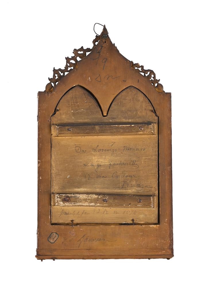 Florentine School, 19th Century | TRIPTYCH: THE ANNUNCIATION (CENTRAL PANEL) WITH TWO SAINTS ...