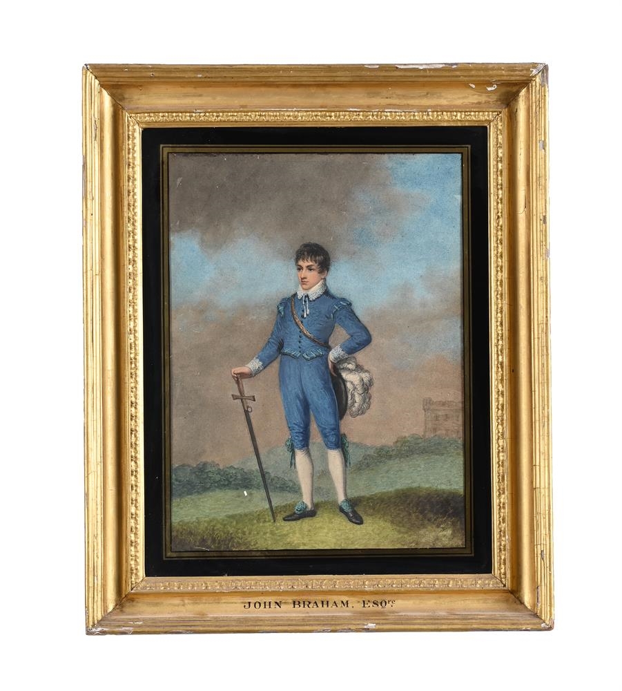 English School, 19th Century | JOHN BRAHAM AS A YOUNG MAN | MutualArt