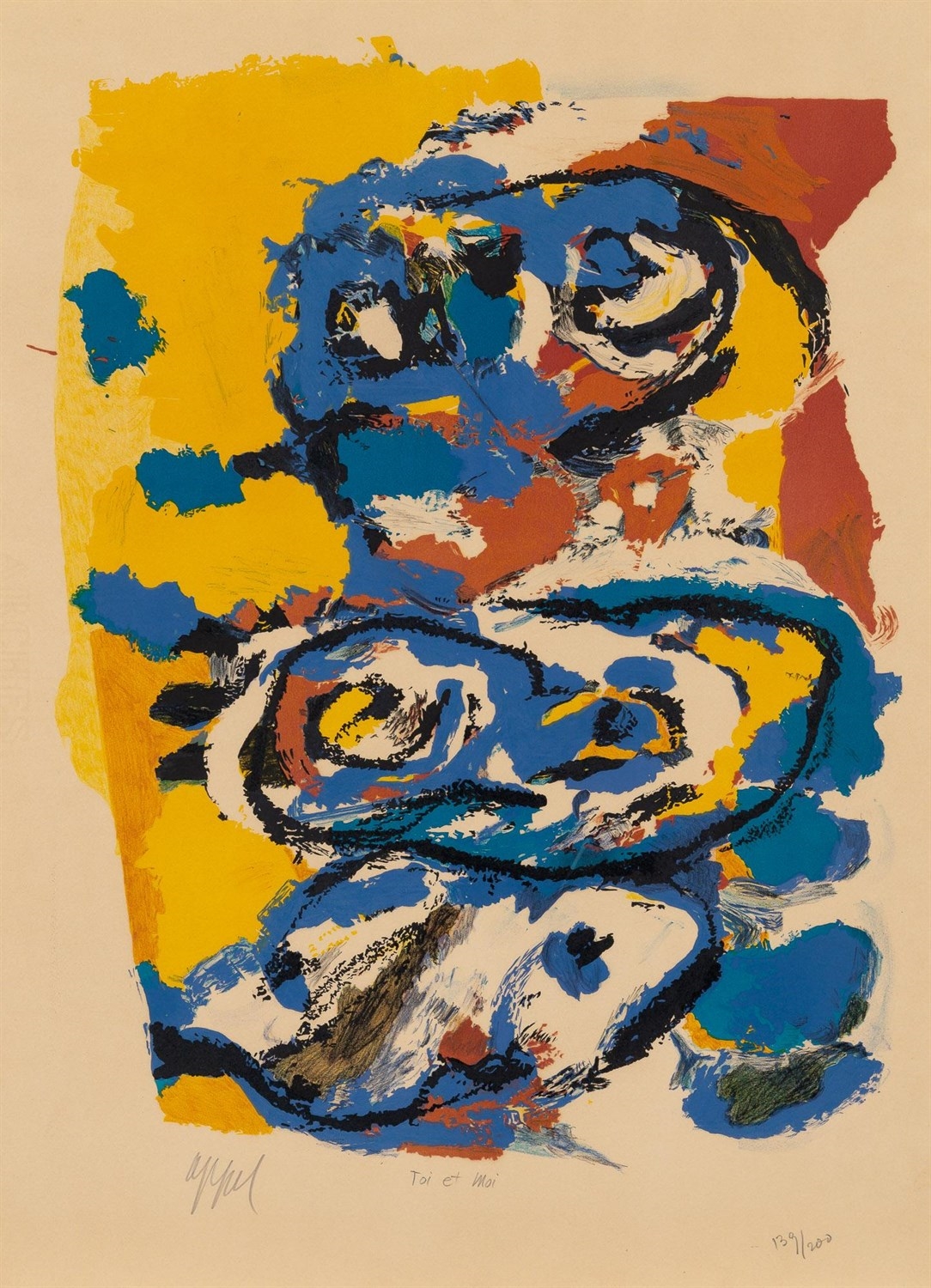 Karel Appel | Sheet (1963) | MutualArt