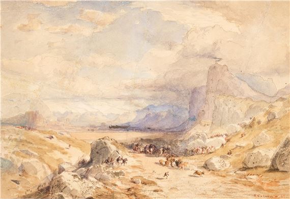 Samuel Colman | Landscape with church ruins | MutualArt