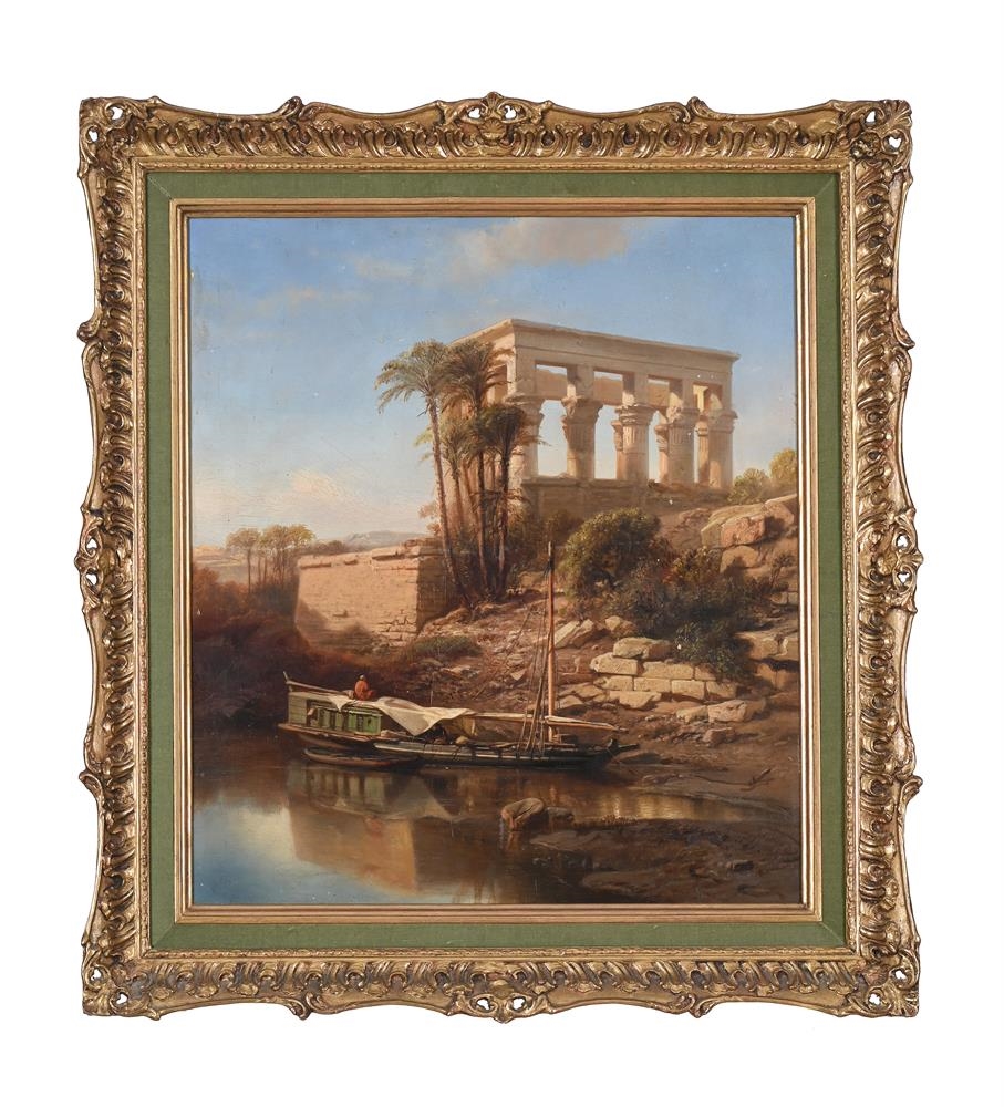 Edgar Pierre Jacobs | THE TEMPLE OF PHILAE (1861) | MutualArt