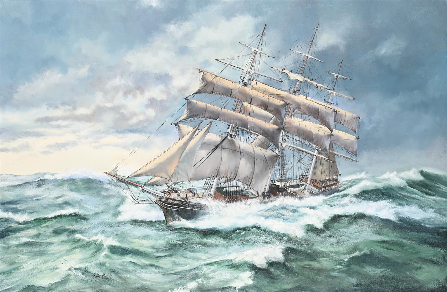 Robin Brooks | SHIPPING IN A SWELL | MutualArt