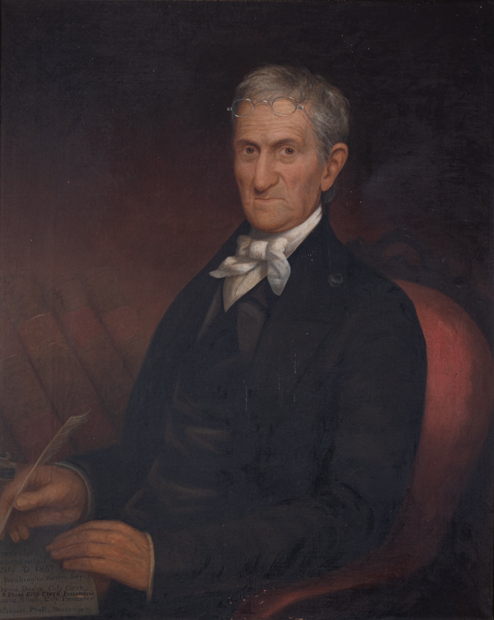 Isaac Augustus Wetherby | Portrait of David Dodge, (1852) | MutualArt