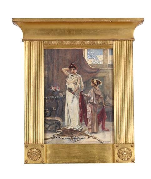 Christine Hammond | GETTING READY (1891) | MutualArt