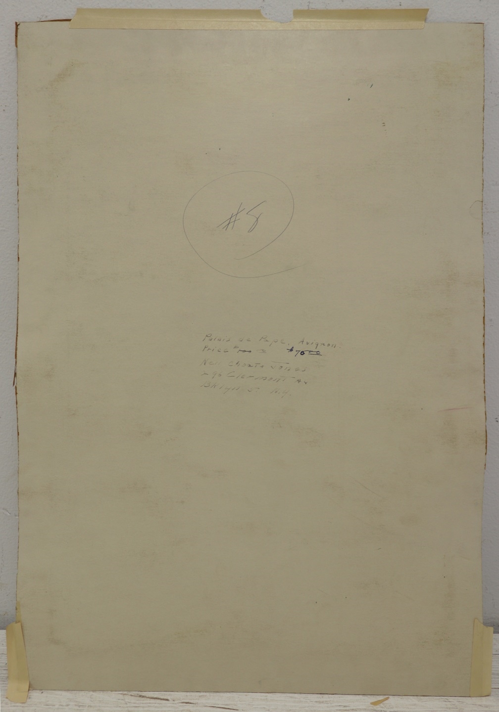 Nell Choate Jones | Palais de Pape, Avignon (1879) | MutualArt