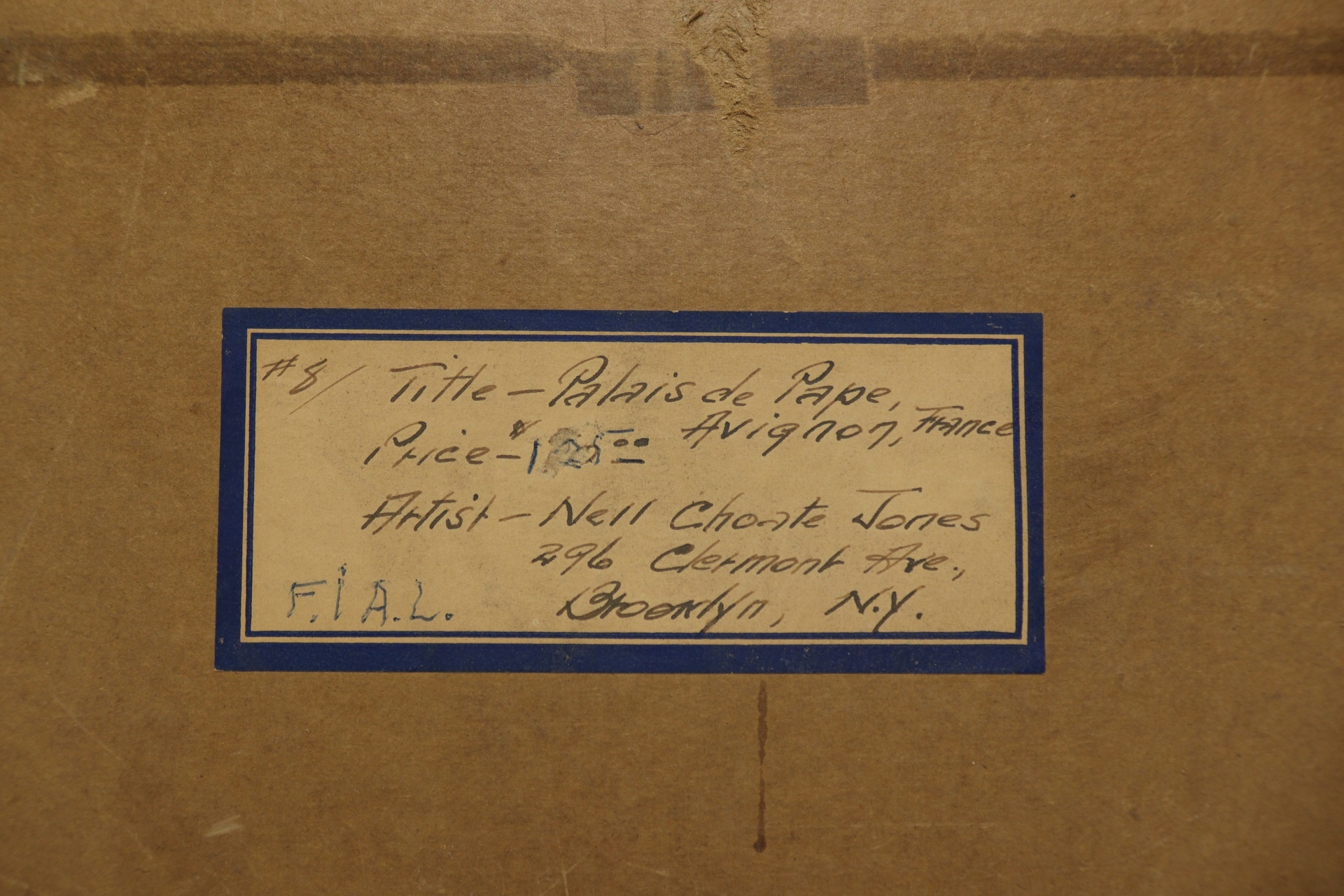 Nell Choate Jones | Palais de Pape, Avignon (1879) | MutualArt