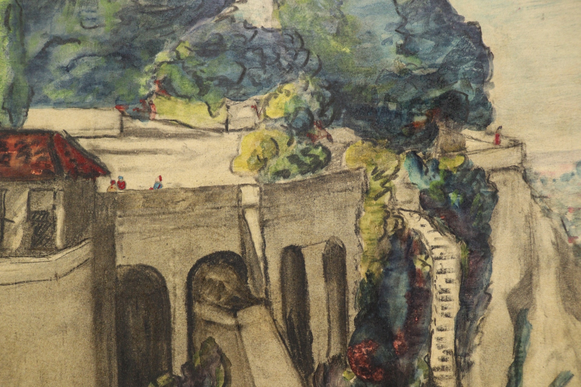 Nell Choate Jones | Palais de Pape, Avignon (1879) | MutualArt