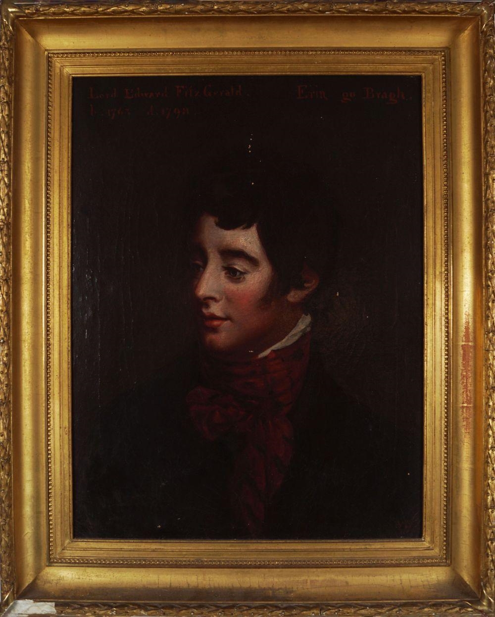 Irish School, 19th Century | Portrait of Lord Edward Fitzgerald | MutualArt