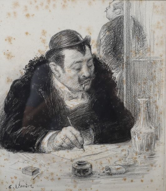 Charles Lucien Léandre | ATELIERS D'ÉCRITURE (1905) | MutualArt