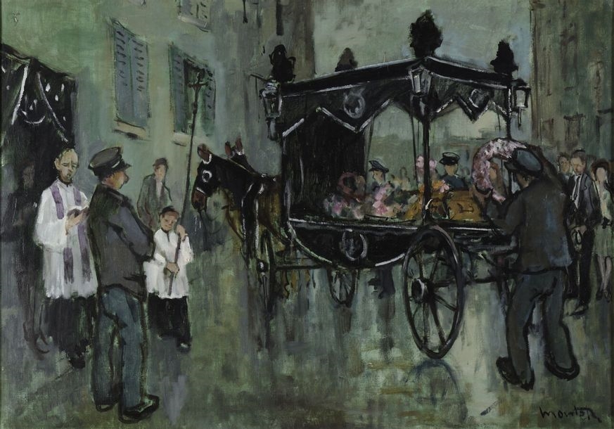 Maurice Montet | First-class funeral | MutualArt