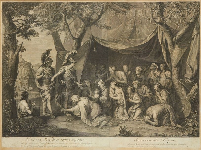 Charles Le Brun | Alexander in front of the tent of Darius | MutualArt