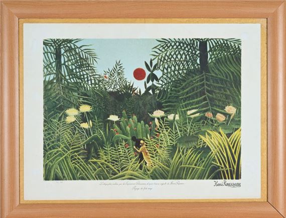 Henri-Émilien Rousseau | Rainforest landscape | MutualArt