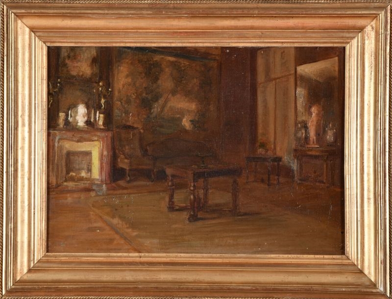 French School, 19th Century | Bourgeois interior | MutualArt