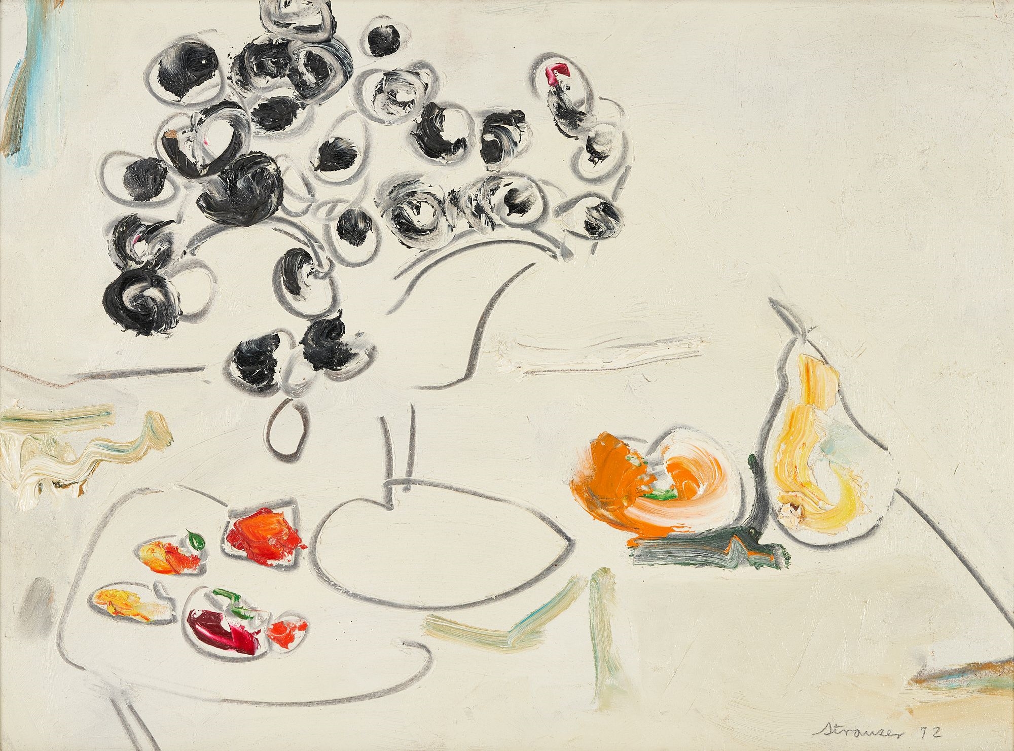 Sterling Boyd Strauser | Still Life with Fruit Painting | MutualArt