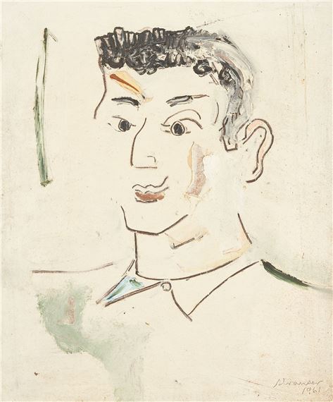 Sterling Boyd Strauser | Portrait of a Man (1968) | MutualArt