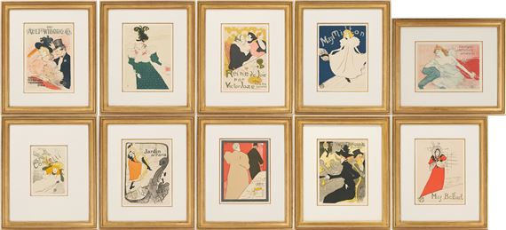 Henri de Toulouse-Lautrec | 10 Toulouse-Lautrec Framed Poster ...
