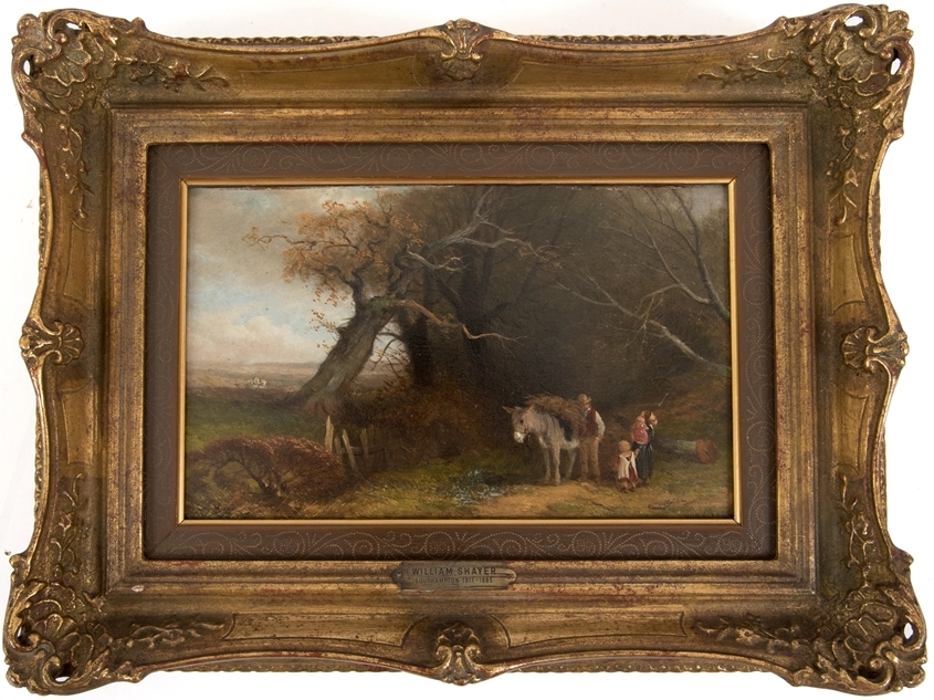 William Shayer Sr. | Personen mit Esel | MutualArt