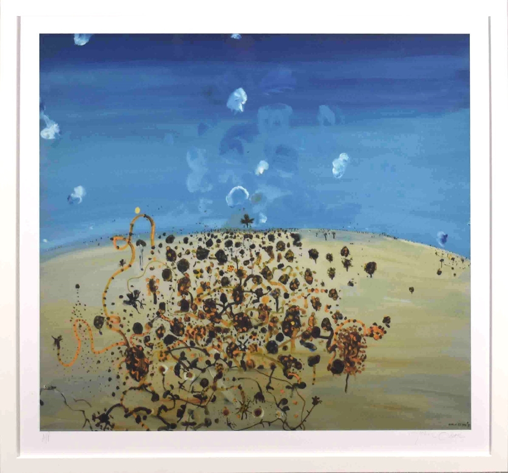 John Olsen | A Field of Wattles | MutualArt