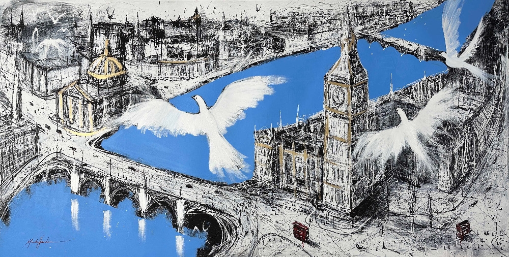 Mark Hanham | London Doves | MutualArt