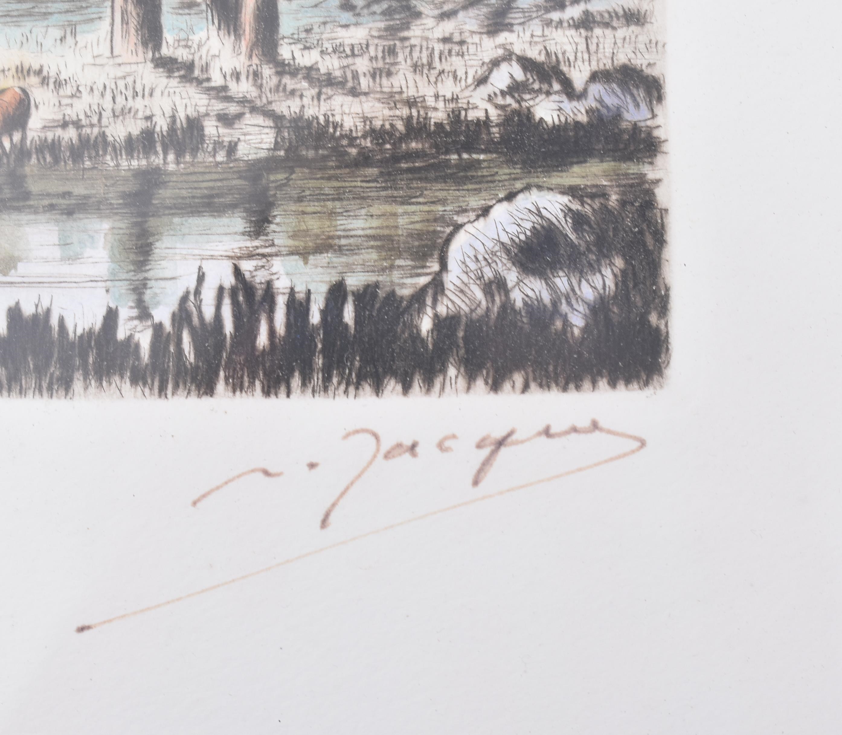 Michael Jacques | HAND COLOURED ETCHING (20th Century) | MutualArt