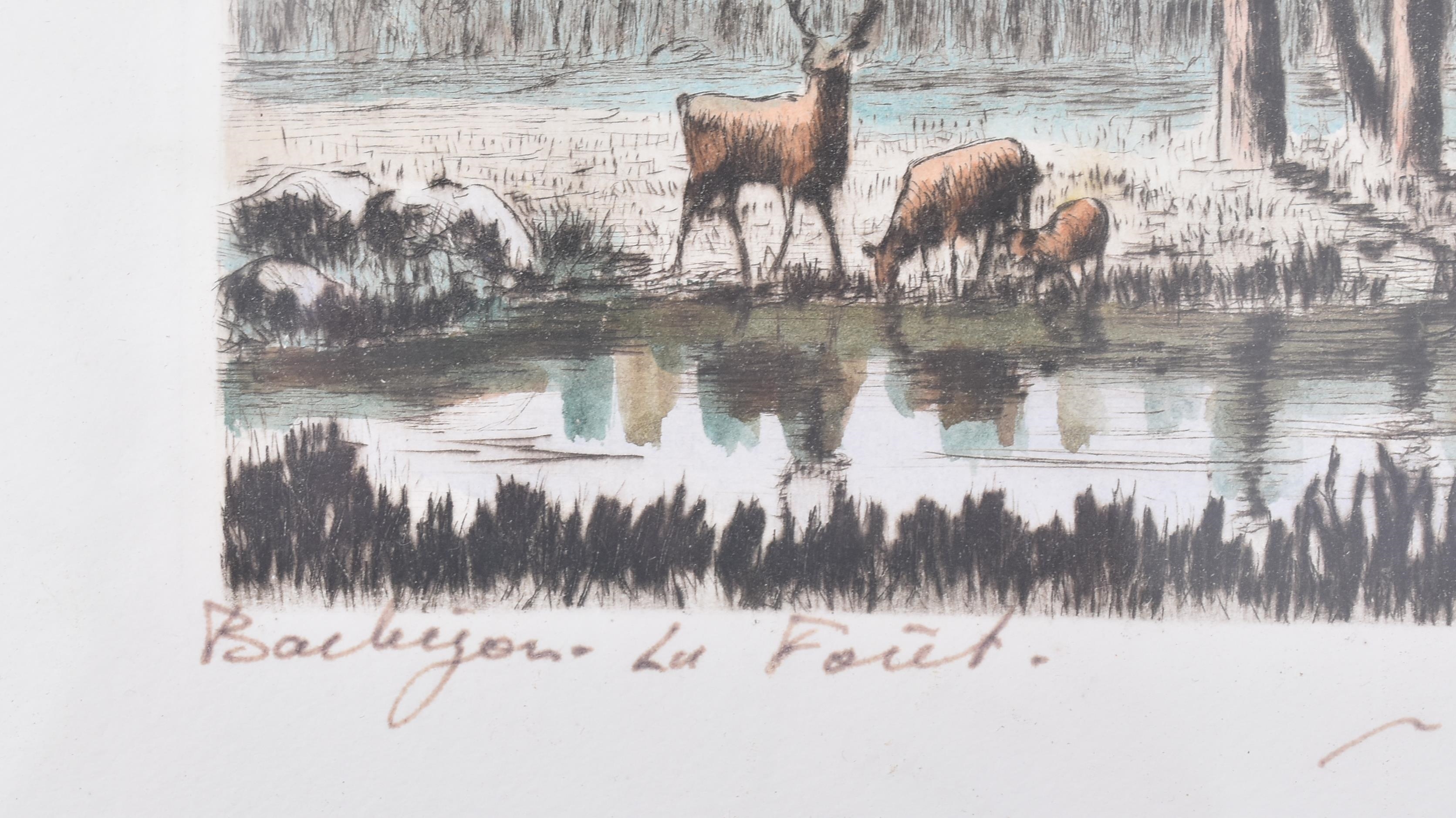 Michael Jacques | HAND COLOURED ETCHING (20th Century) | MutualArt