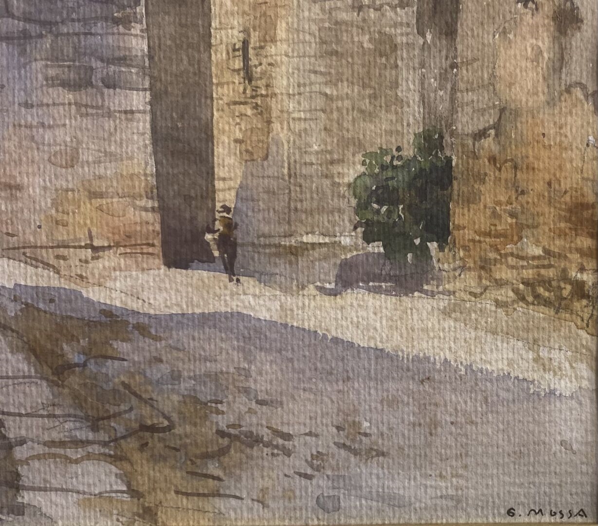 Gustave Adolphe Mossa | Le Loup à Saint-Donat, Saint Paul | MutualArt