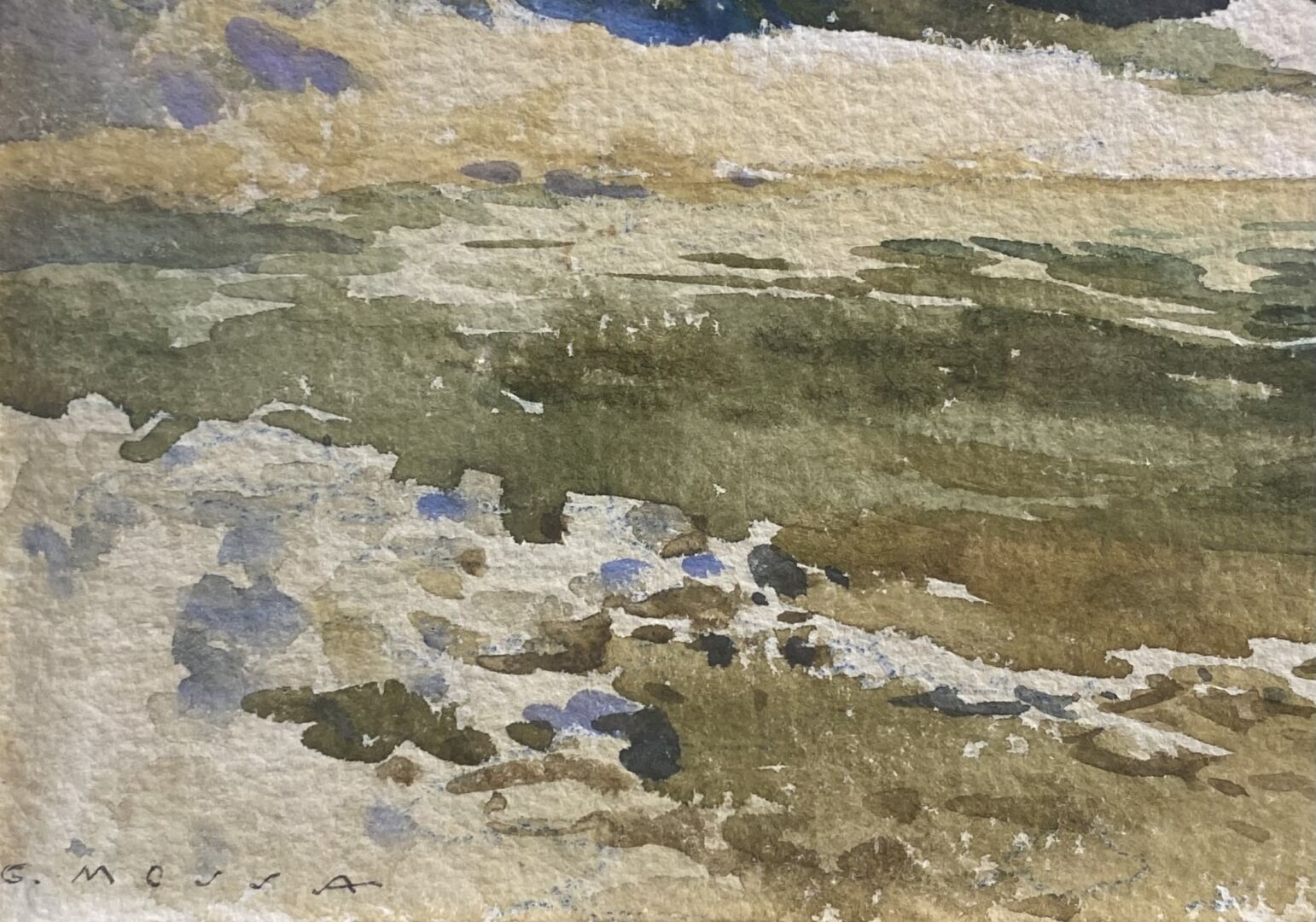 Gustave Adolphe Mossa | Le Loup à Saint-Donat, Saint Paul | MutualArt