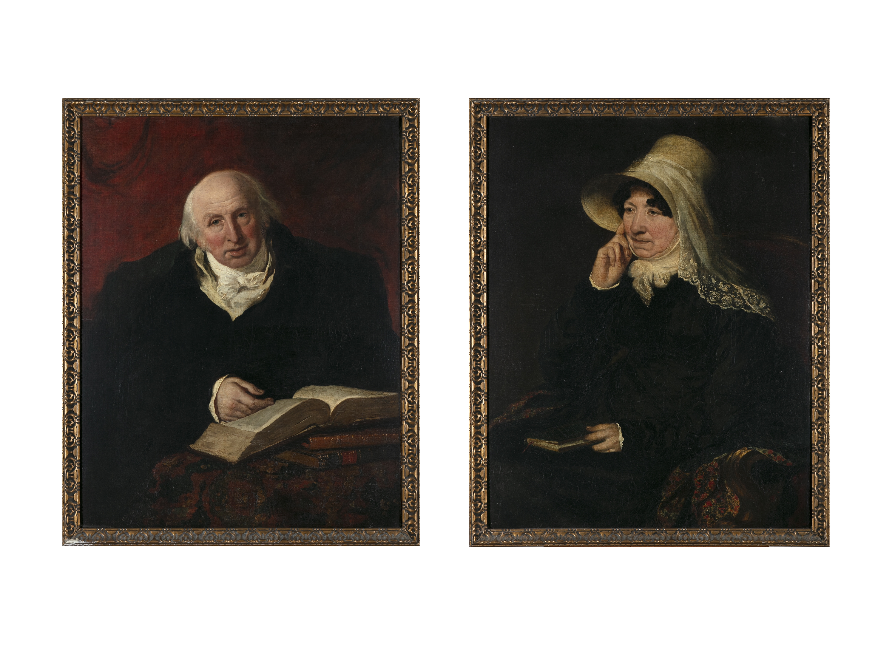 William Etty | Portrait of Joseph Hardcastle and his wife Ann | MutualArt