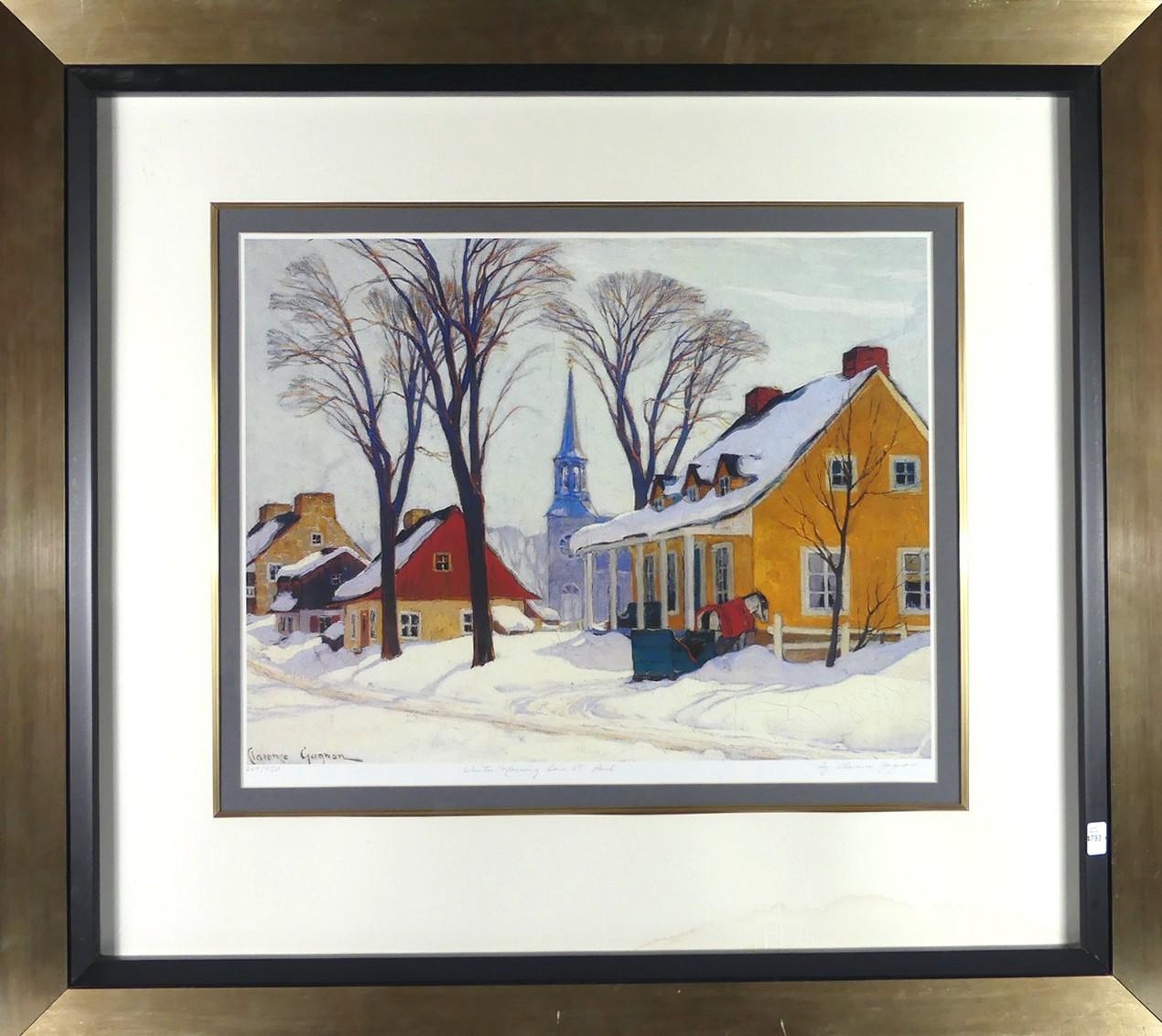 Clarence Gagnon | Pont de L'Arche (1906) | MutualArt