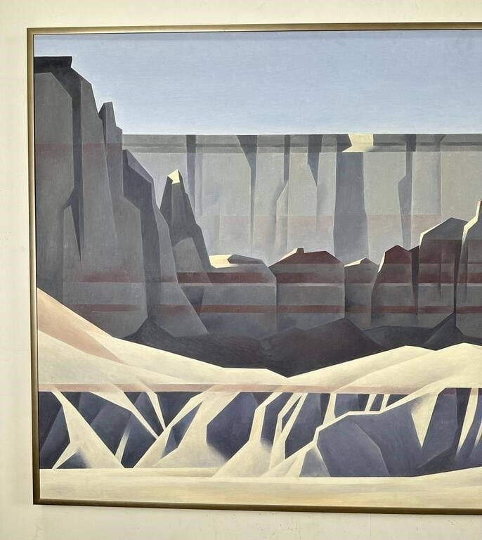 Ed Mell | Coal Mine Canyon Walls | MutualArt