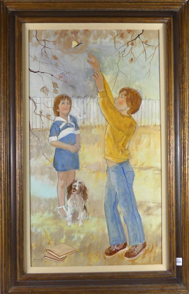 William Benecke | Untitled: Reaching for the Butterfly | MutualArt